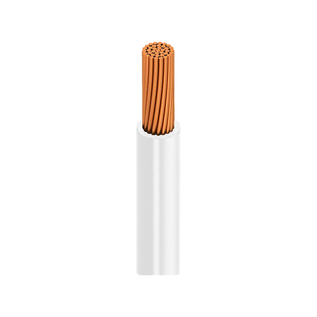 Cable de Cobre Viakon Calibre 10 THW-LS Blanco 100m | PEFSA