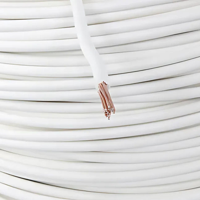 Cable de Cobre Viakon Calibre 10 THW-LS Blanco 100m | PEFSA